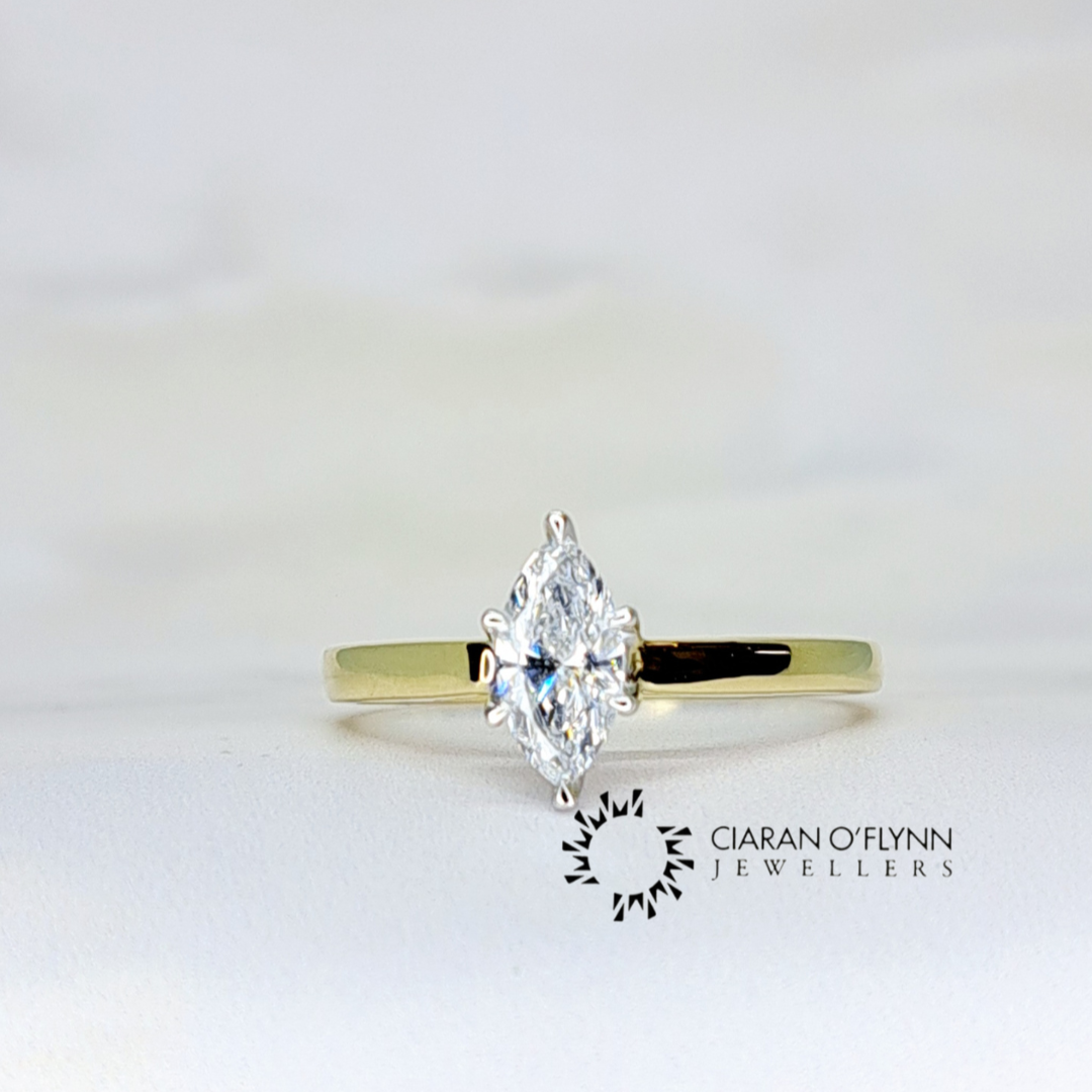 Lab Grown Diamond Marquise Cut Ring | Ciaran O Flynn | Dungarvan ...